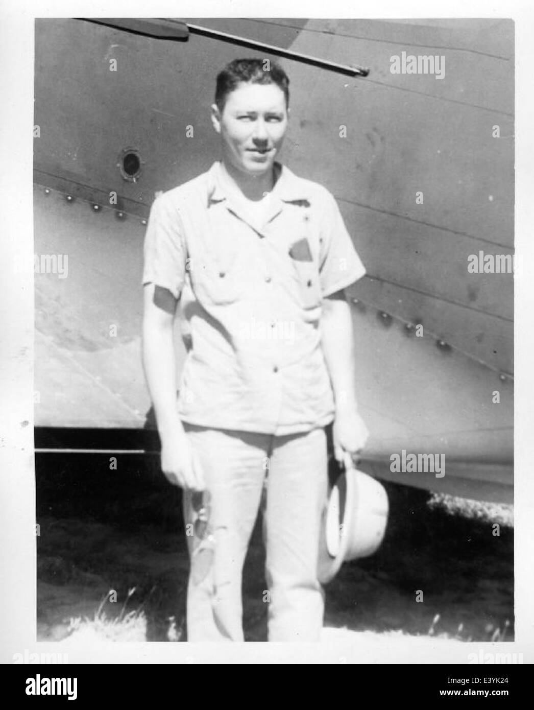 A photograph of Robert Duke Hedman-Webster, an aviator with the Flying ...