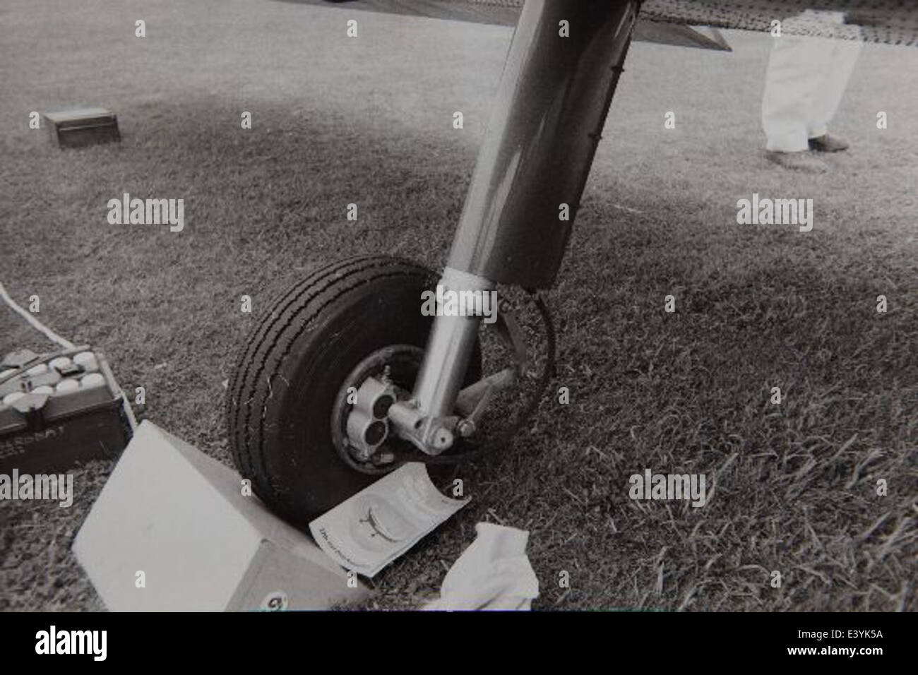 A photograph of the Cranfield A1, an aircraft developed at Cranfield ...