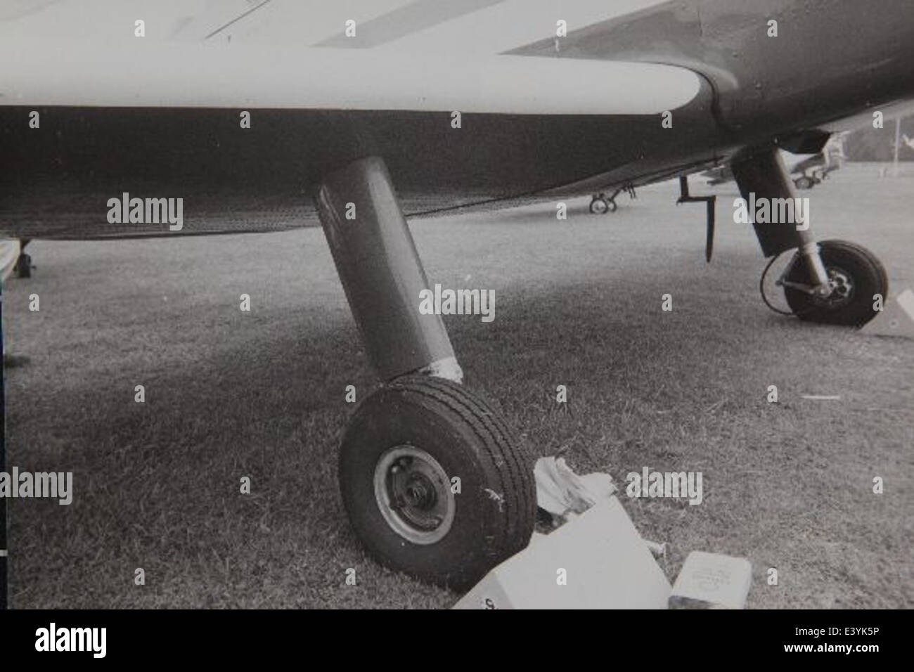 Photograph of the Cranfield A1, an experimental aircraft developed by ...