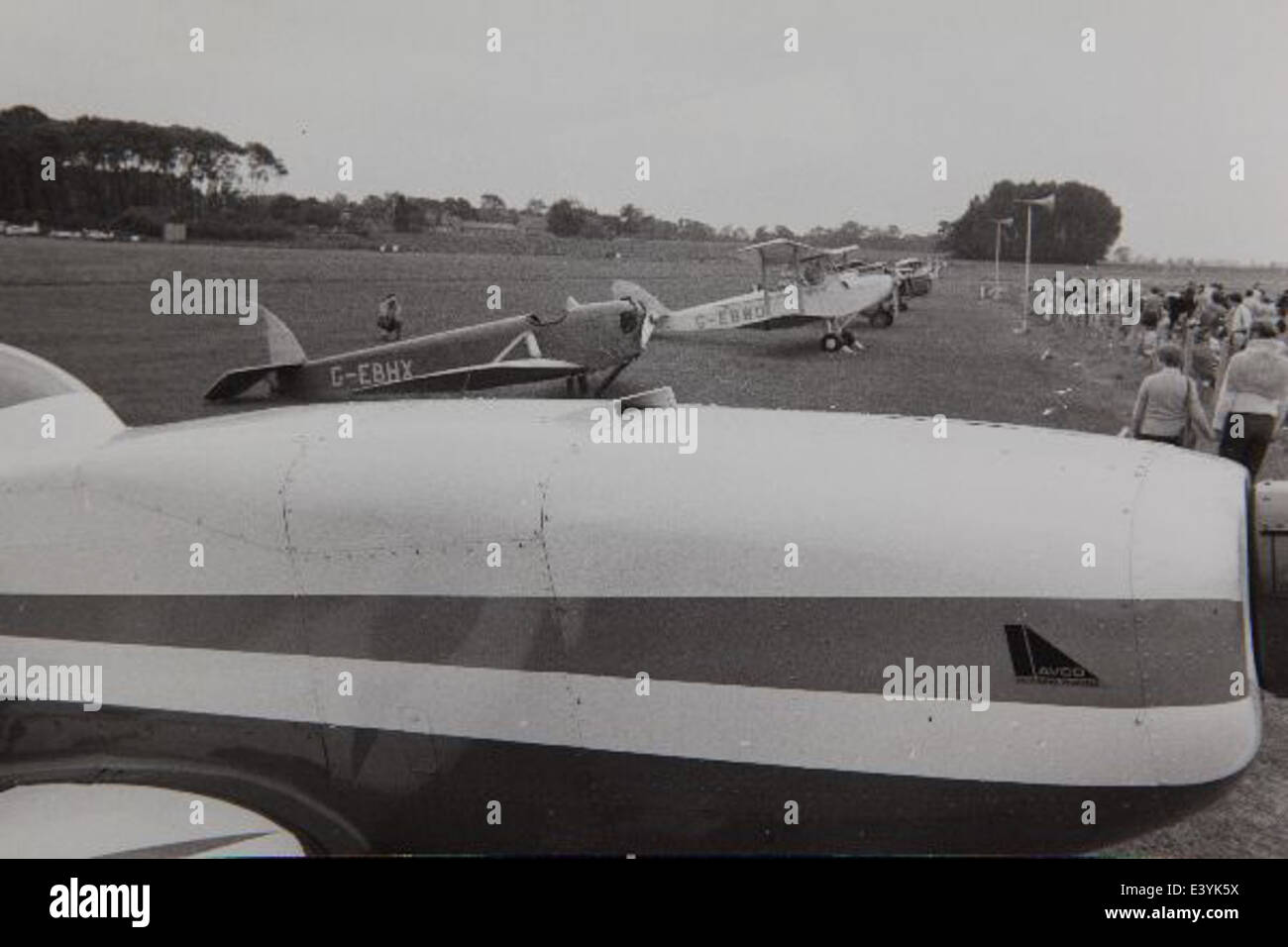 A photograph of the Cranfield A1, an early aviation aircraft, displayed ...