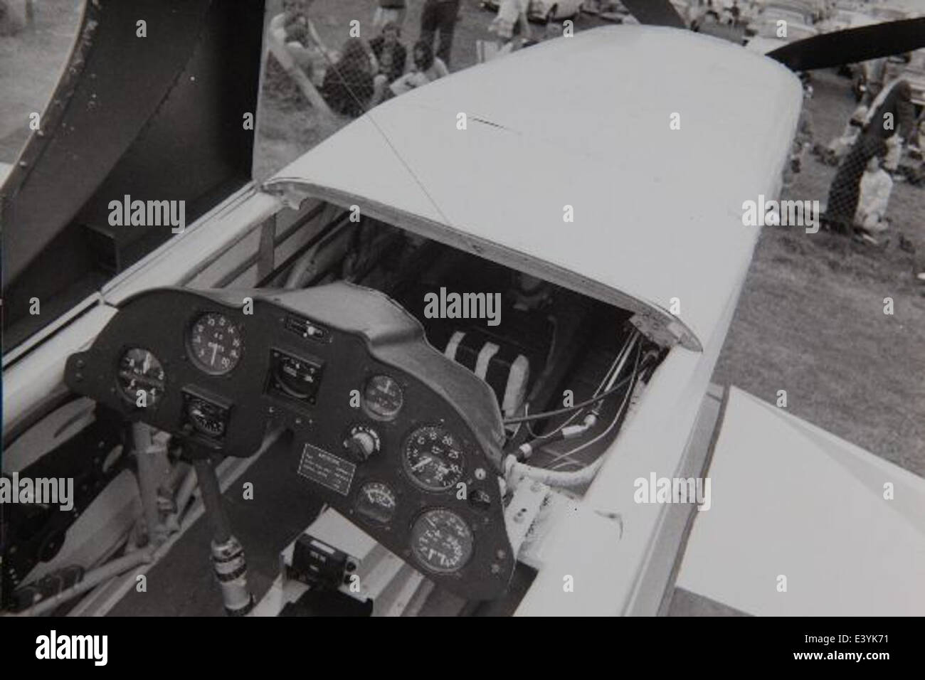 The Cranfield A1 aircraft, displayed at the San Diego Air and Space ...