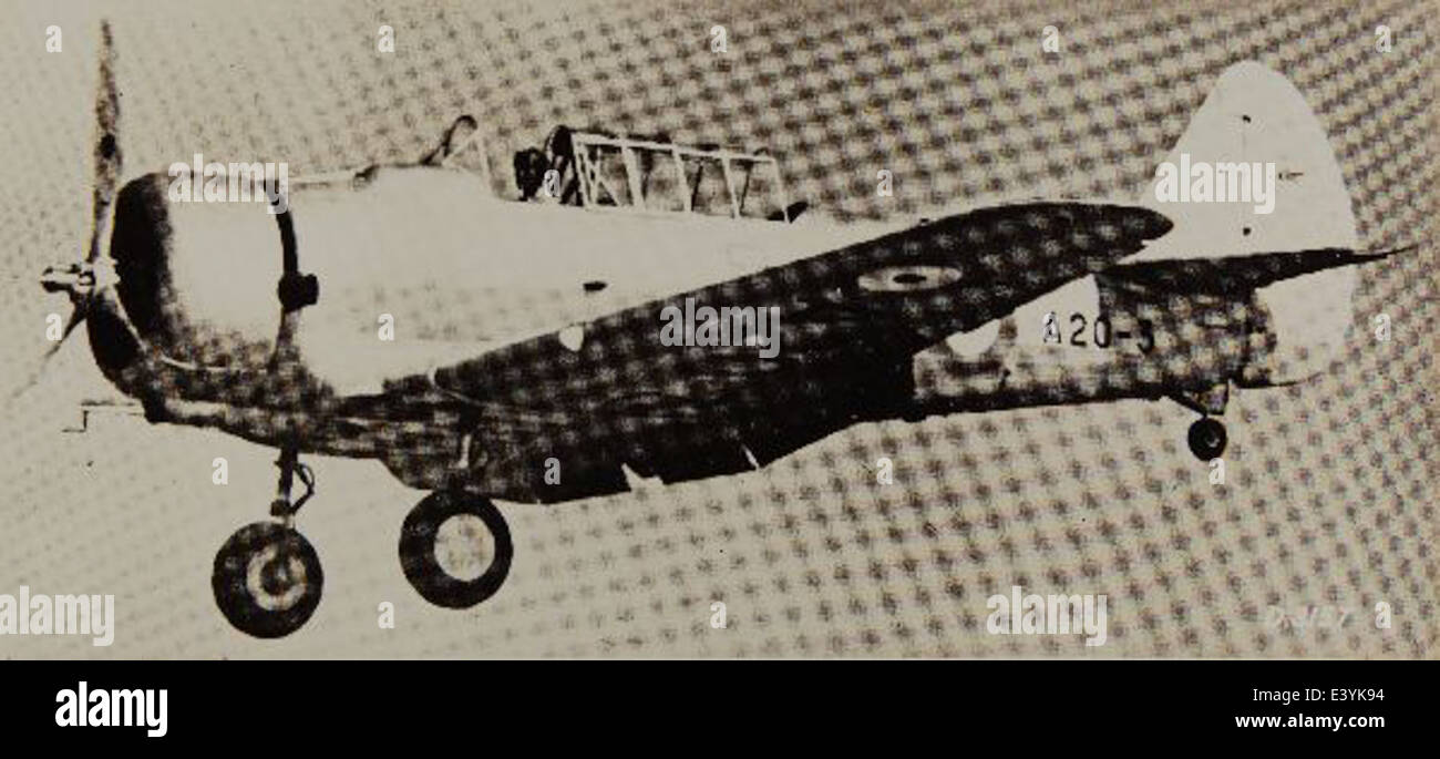 A photograph of the Commonwealth A20-3, a model of the A-20 aircraft ...