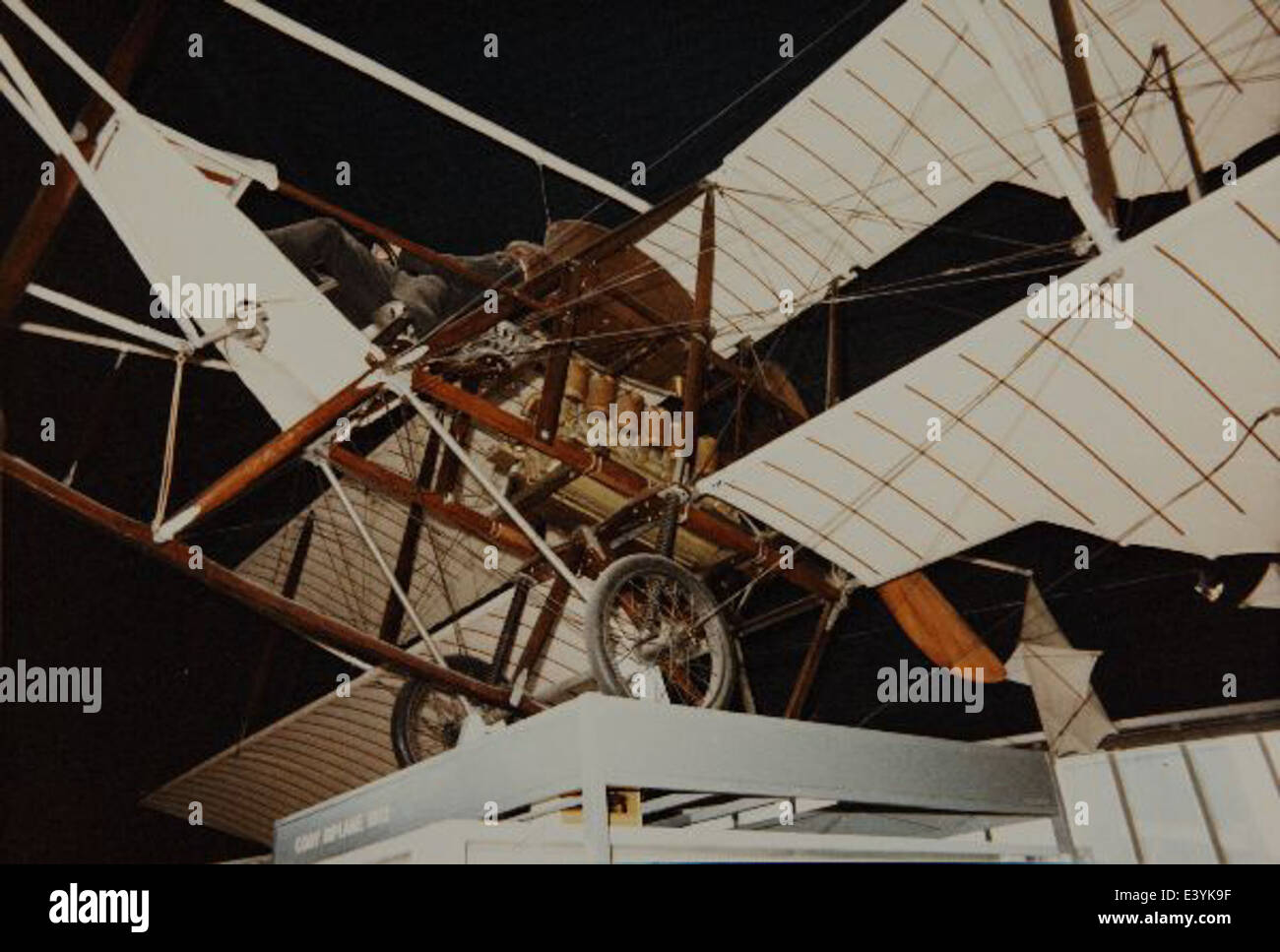A photograph of a Cody Biplane, an early aircraft designed by Samuel ...