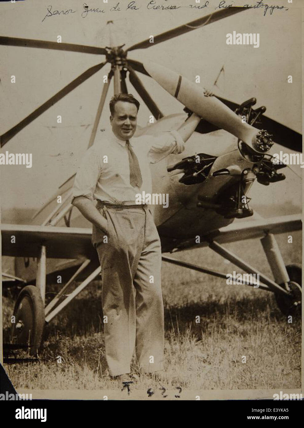 Cierva autogyro hi-res stock photography and images - Alamy