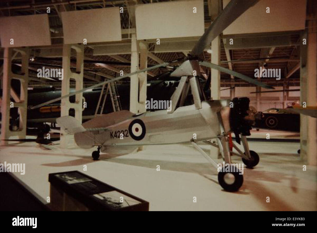 A photograph of the Cierva C30A autogyro, a pioneering aircraft in the ...