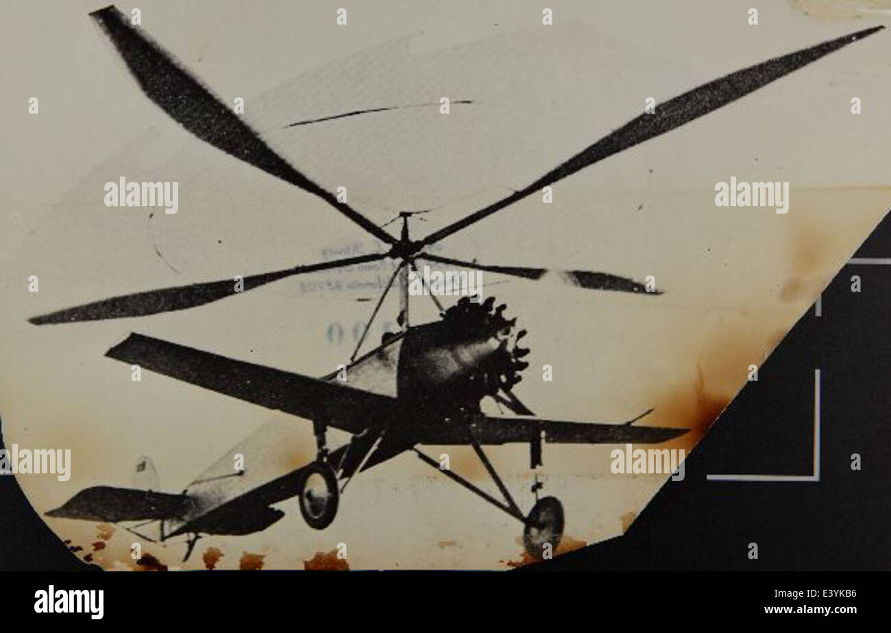 Cierva autogyro hi-res stock photography and images - Alamy