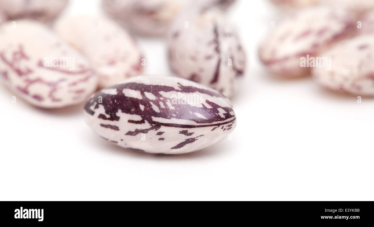beans isolated on white background Stock Photo - Alamy