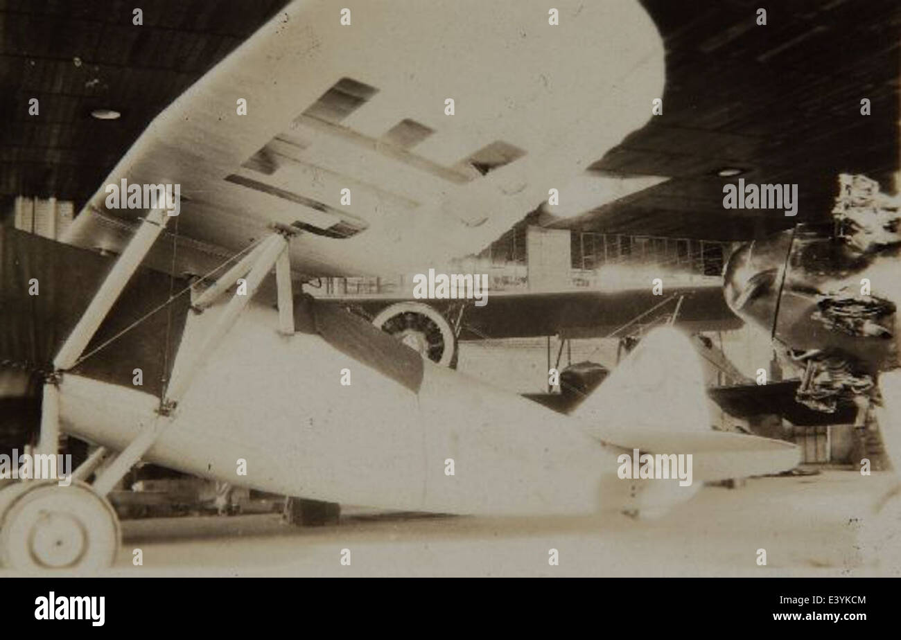 A photograph of the Dewoitine D.371, a French aircraft from the 1930s ...