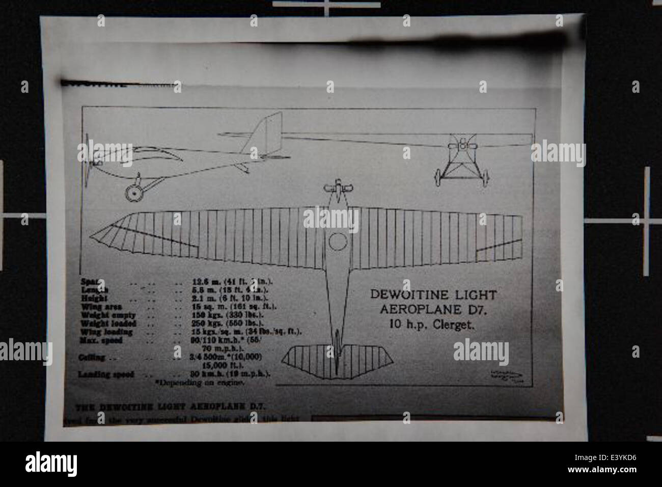 Dewoitine hi-res stock photography and images - Alamy