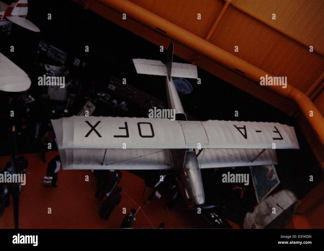 The Caudron C-277 Luciole aircraft is featured in this image, highlighting its design and ...