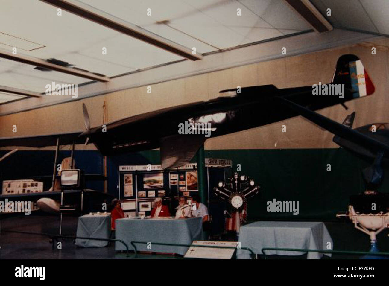 Photograph of a Caudron C-71R aircraft, displayed at the San Diego Air ...
