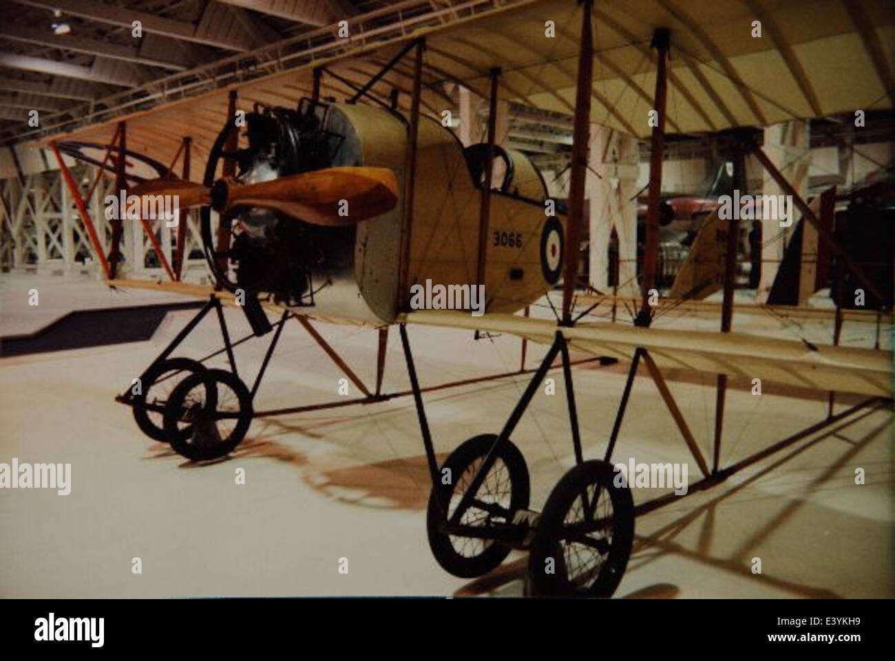 A photograph of the Caudron G-3, an early French military aircraft used ...