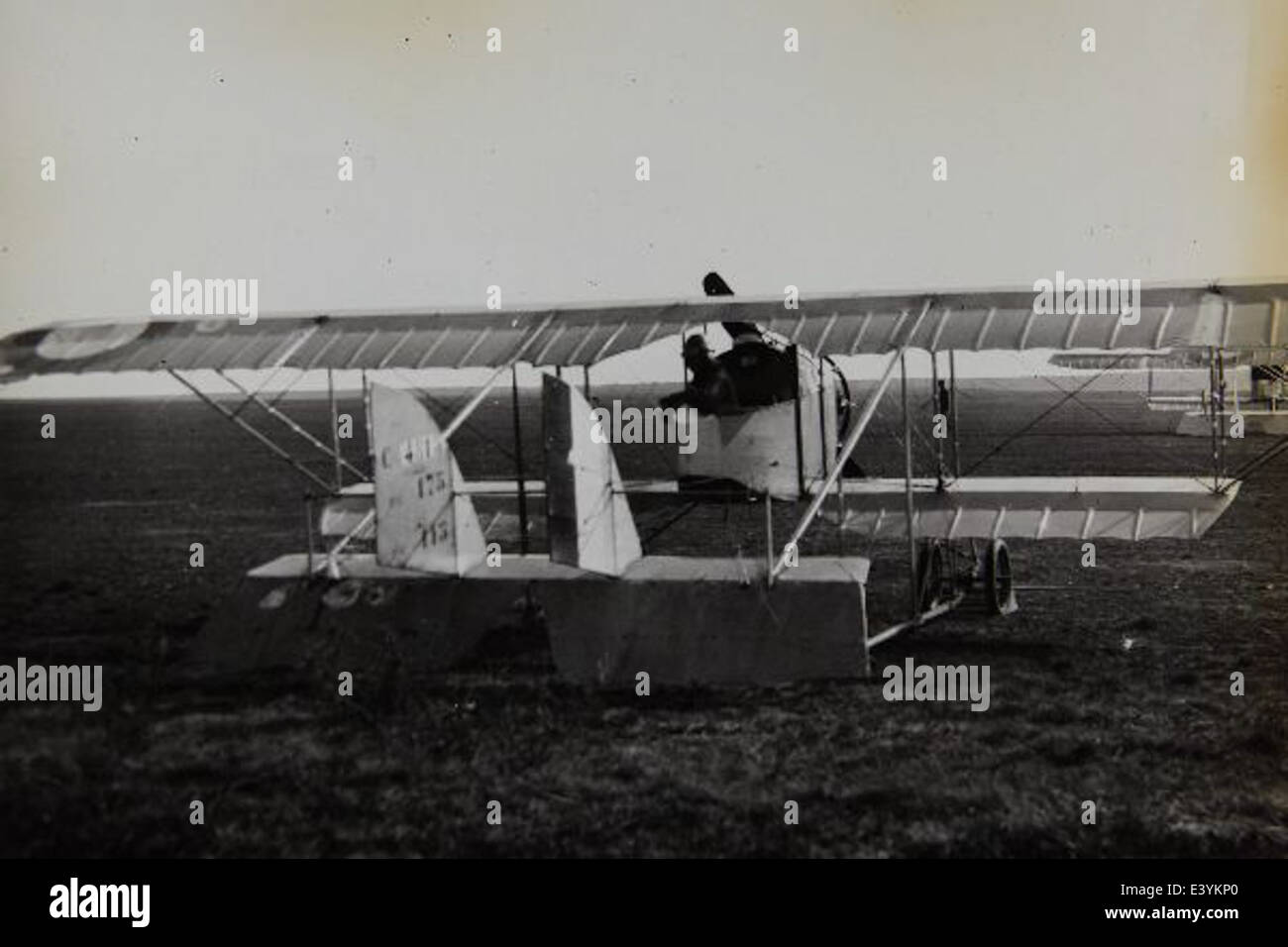 A photograph of the Caudron G-3, a French military reconnaissance ...