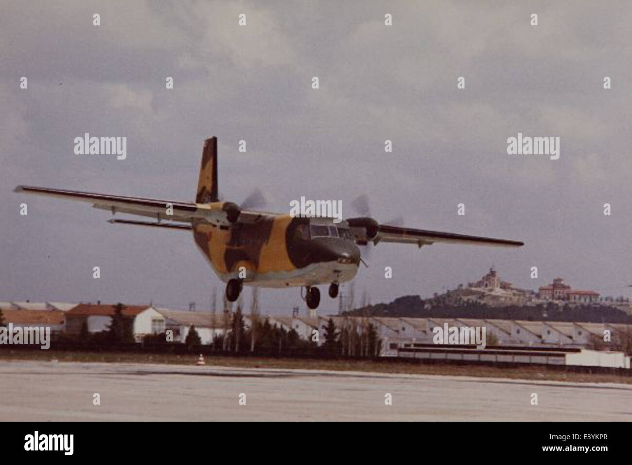 The C.A.S.A. C-212, a versatile twin-turboprop transport aircraft, on ...