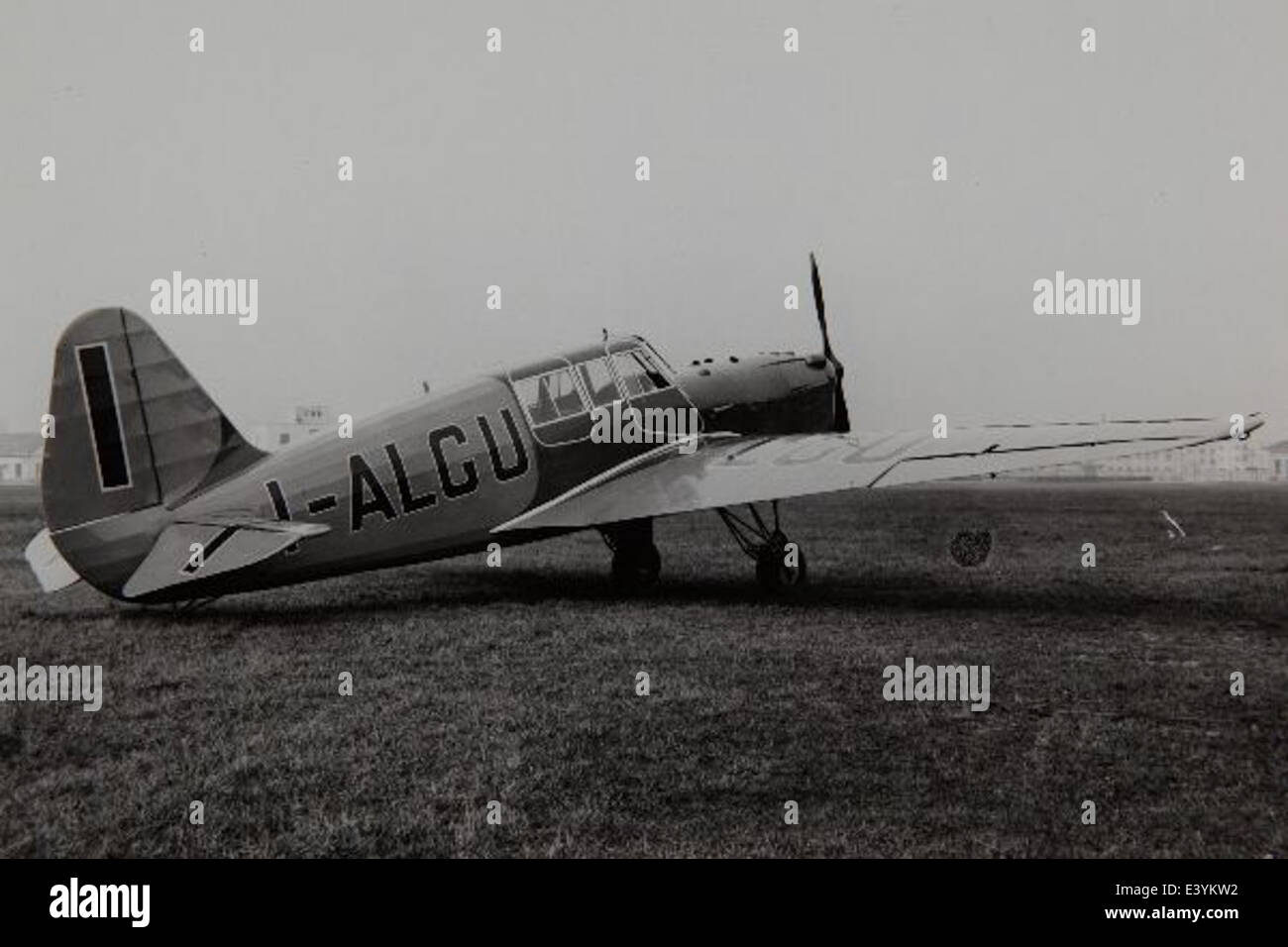 A photograph of the Caproni PS1, an Italian experimental aircraft. The ...