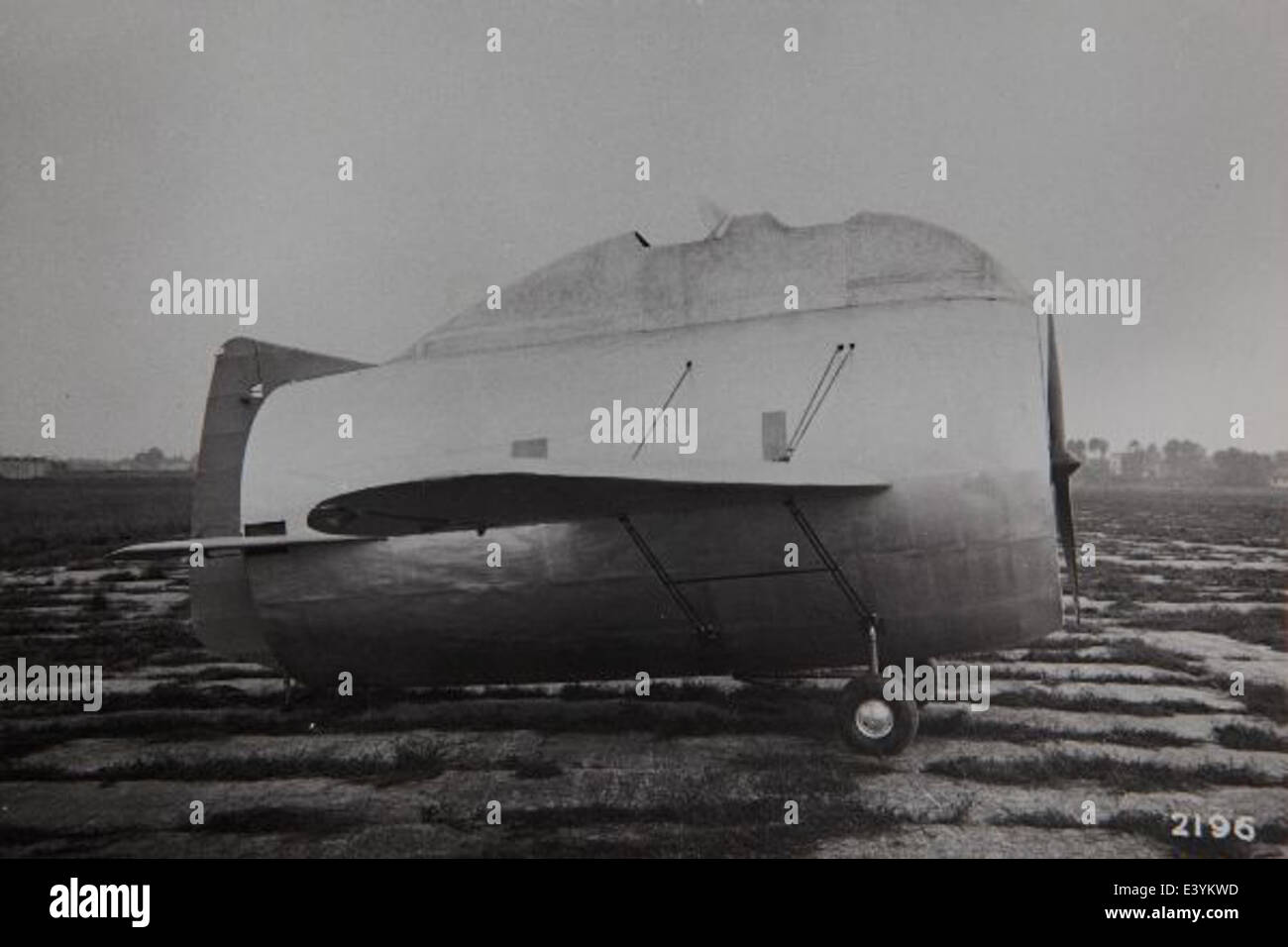 A photograph of a Caproni aircraft, an Italian manufacturer known for ...