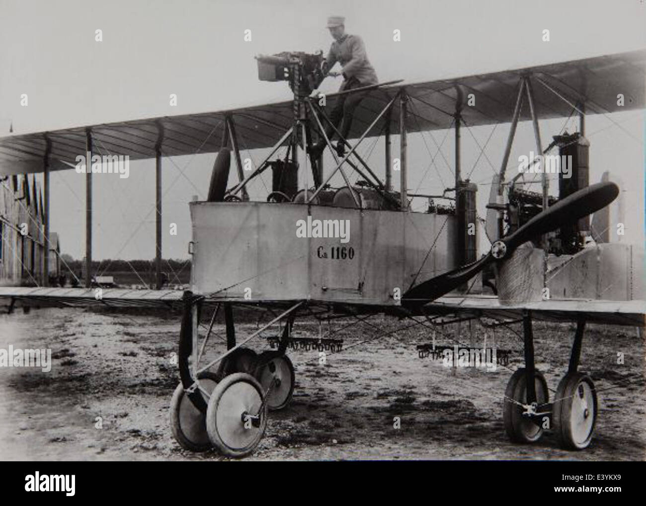 A photograph of the Caproni Ca 32, an Italian bomber aircraft used ...