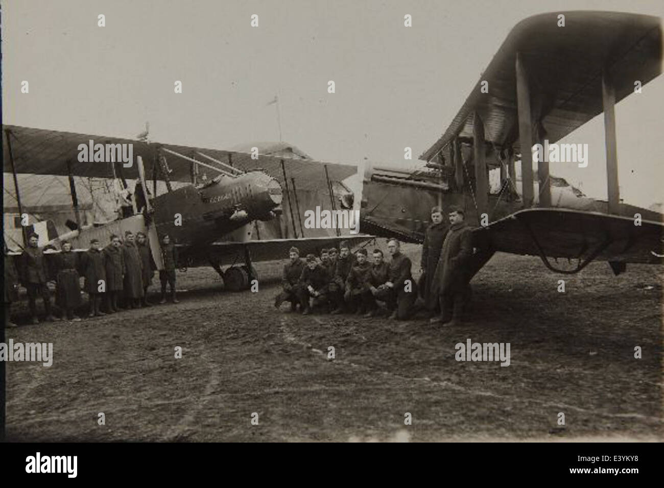 The Caproni Ca 5, an Italian WWI bomber, displayed at the San Diego Air ...