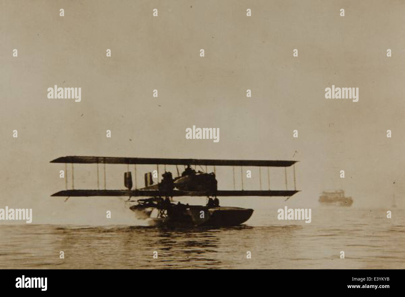 The Caproni Ca 5, an Italian bomber aircraft from World War I, is shown ...
