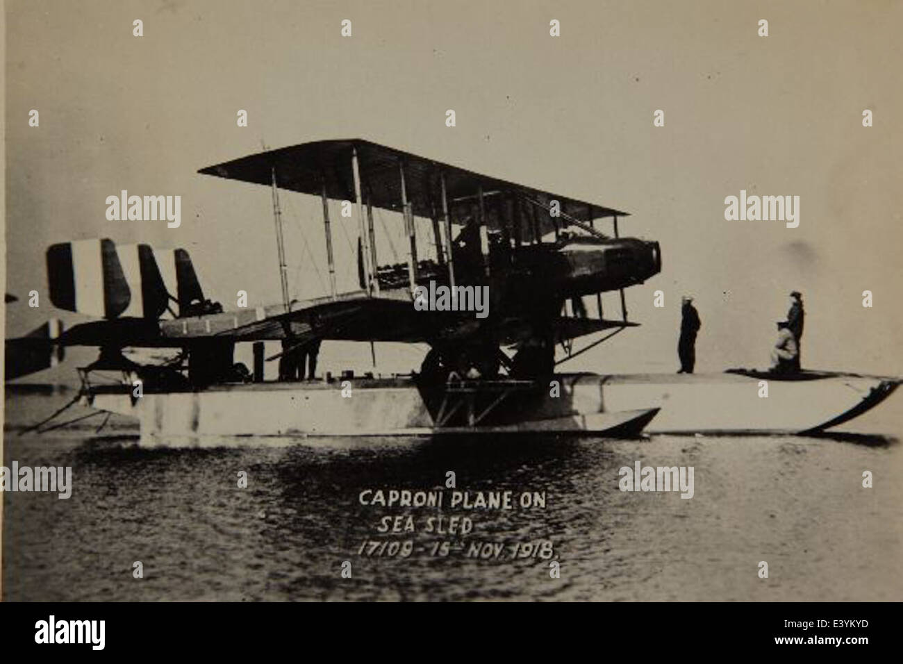A photograph of the Caproni Ca 5, an Italian multi-engine aircraft from ...