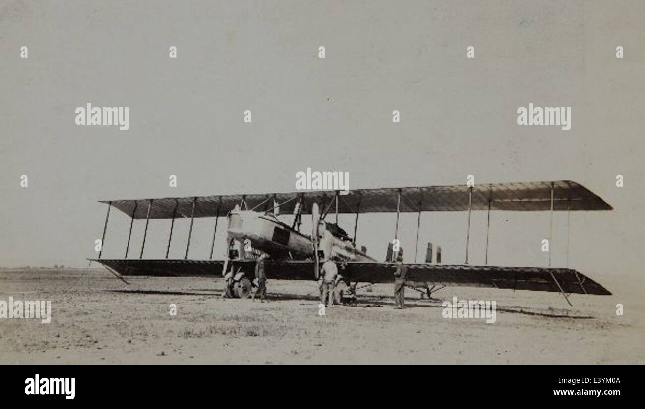 Photograph of the Caproni Ca 5, an early Italian bomber aircraft ...