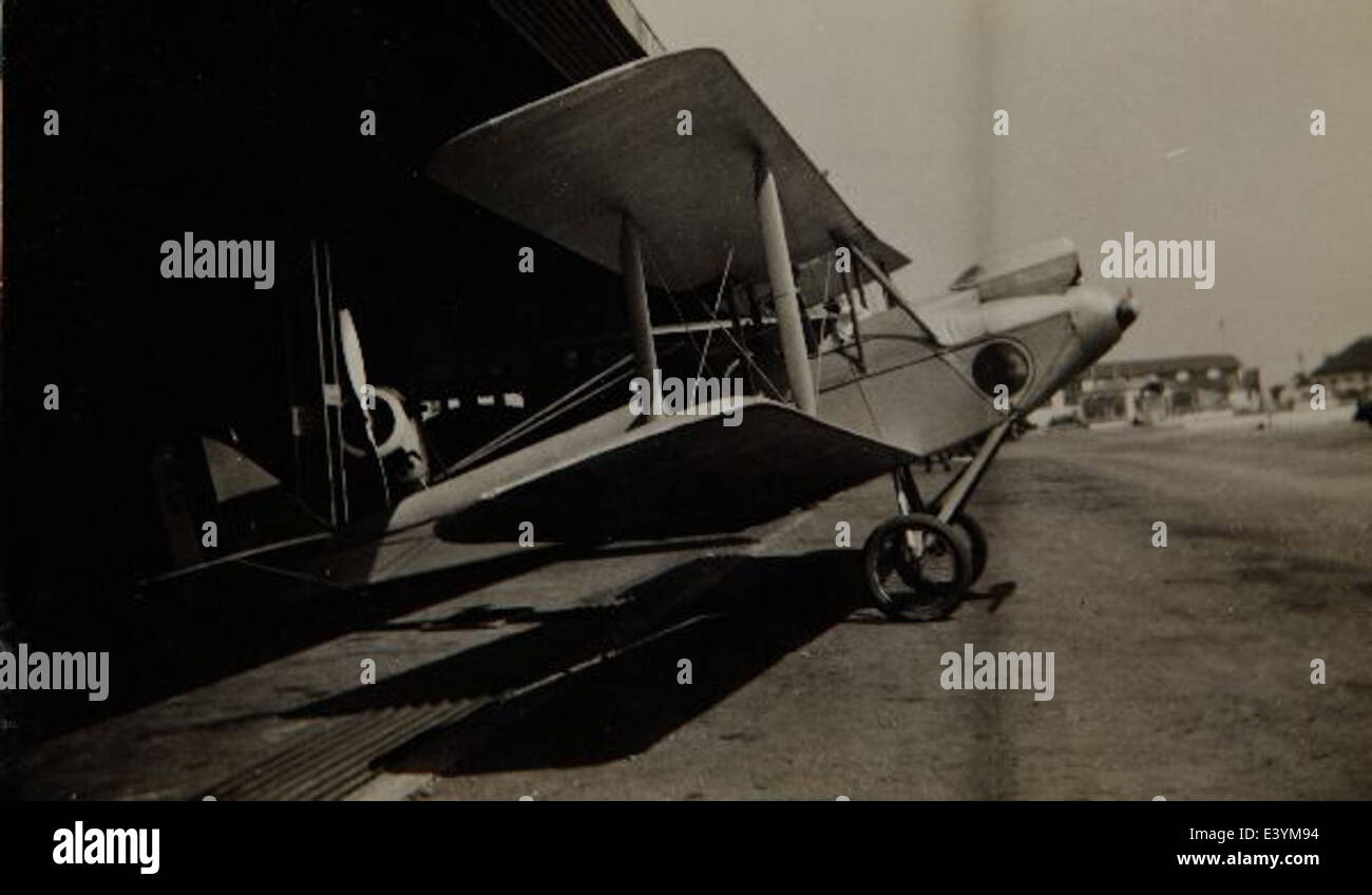 A photograph of the Caproni Ca.100 aircraft, showcasing its design and ...