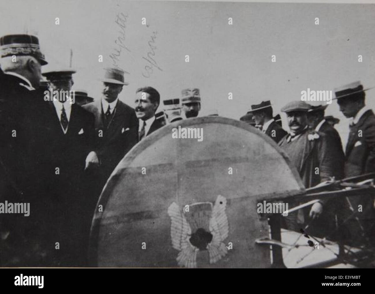 This image depicts a Caproni aircraft, a significant player in early ...