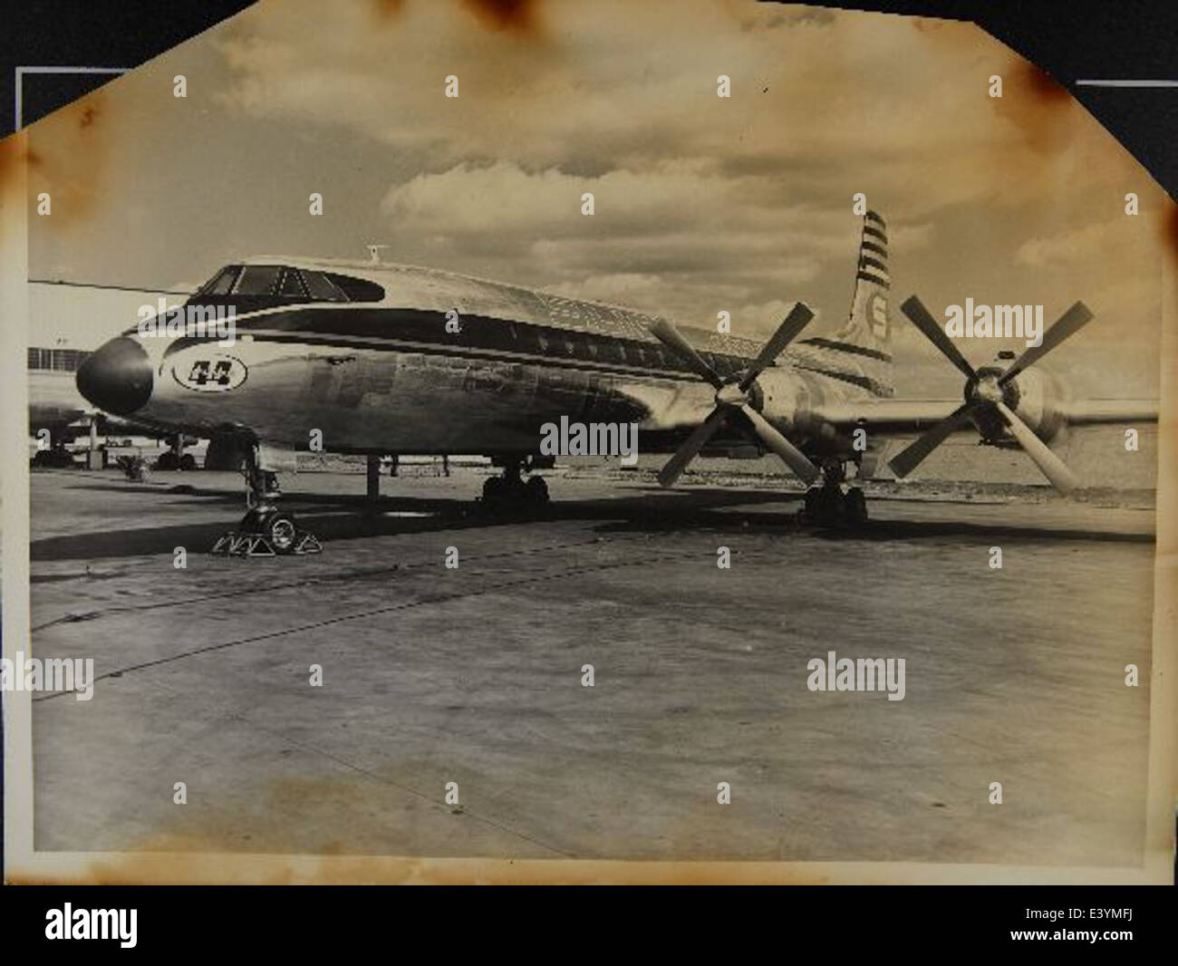 The Canadair CL-44 is a large cargo and passenger aircraft, known for ...