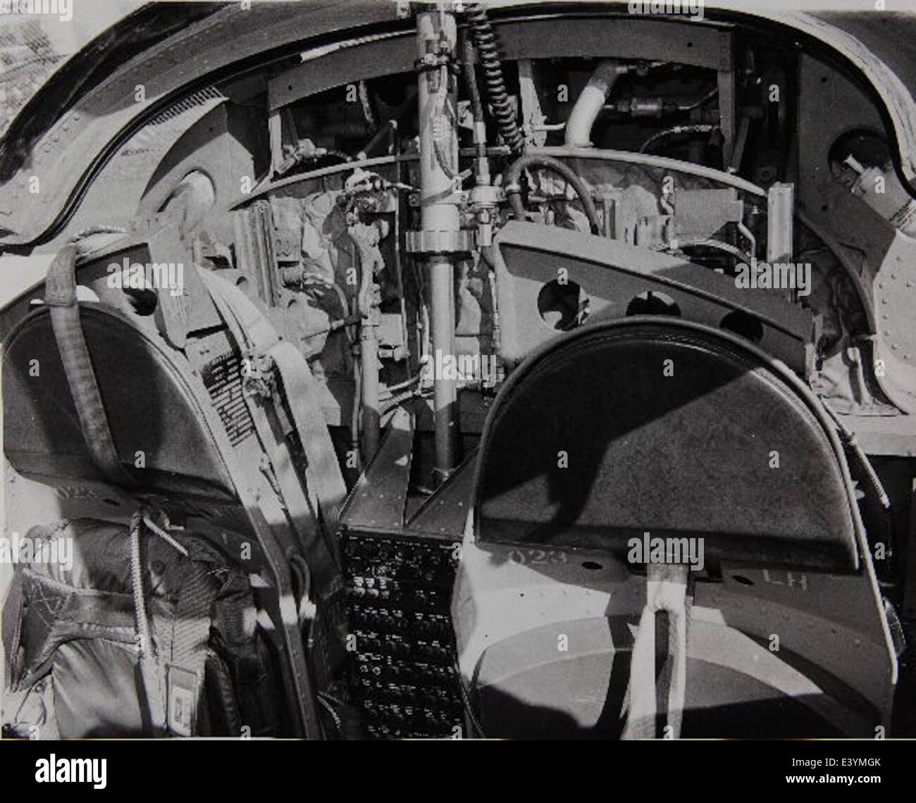 A photograph of a Canadair CL-41 aircraft, displayed at the San Diego ...