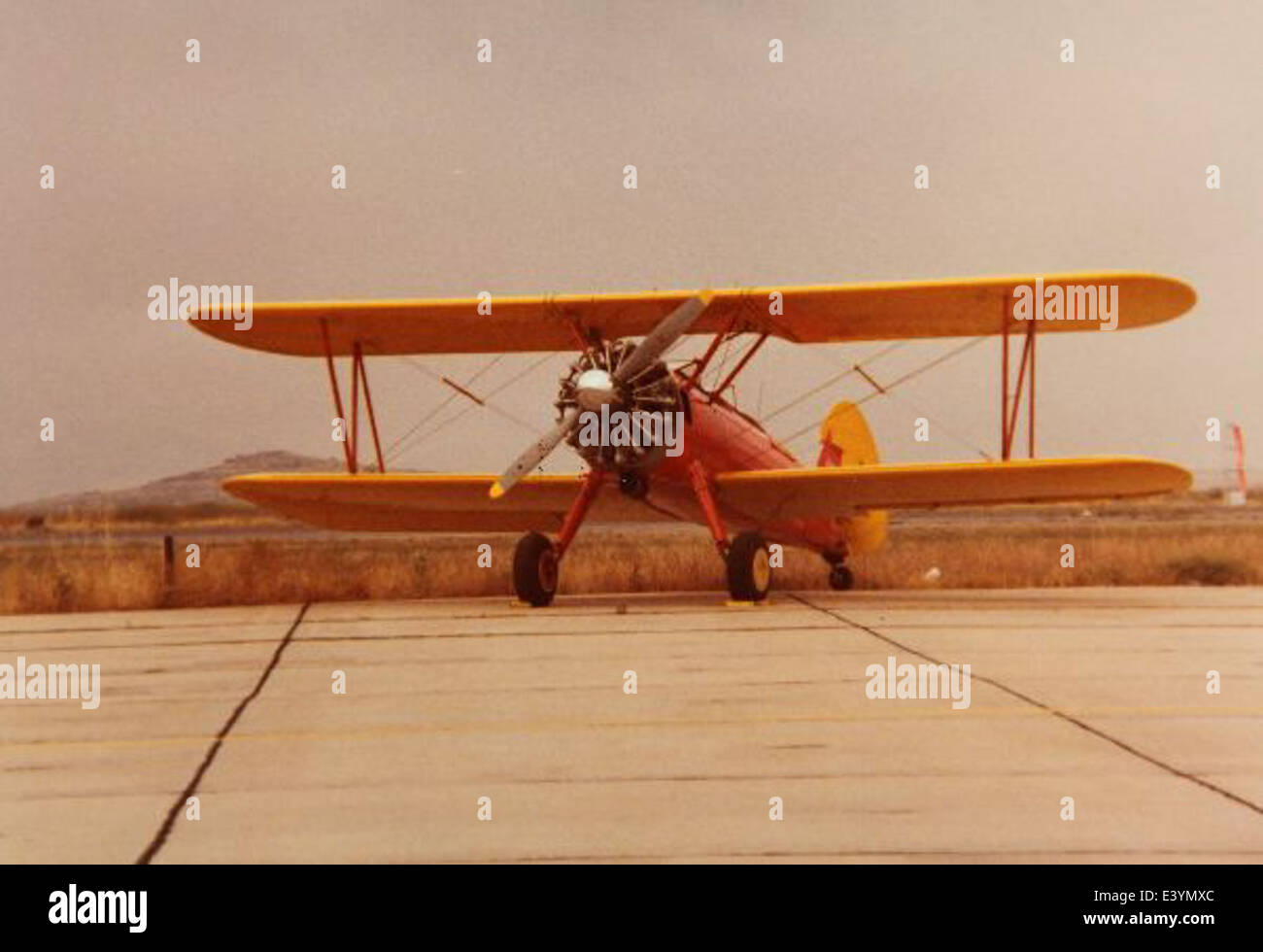 A photograph of the Stearman C-3R aircraft, showcasing its design and ...