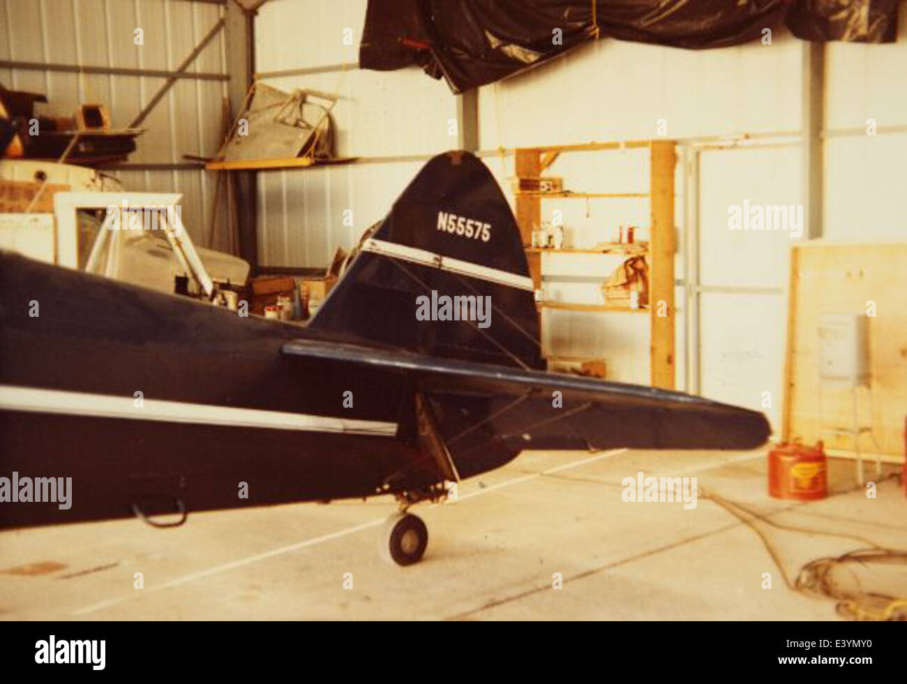 A photograph of the Stearman C-3R, an early biplane used for civilian ...