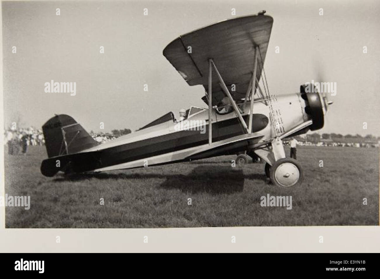 The Stearman C-3R, a biplane used for civilian and military purposes ...