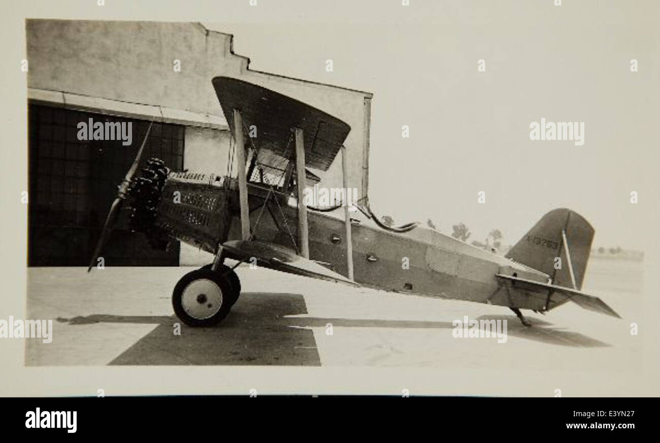 The Stearman C-3MB9, an American biplane, displayed at the San Diego ...