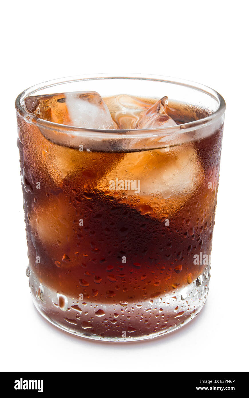 cup of iced cola with clipping path Stock Photo - Alamy
