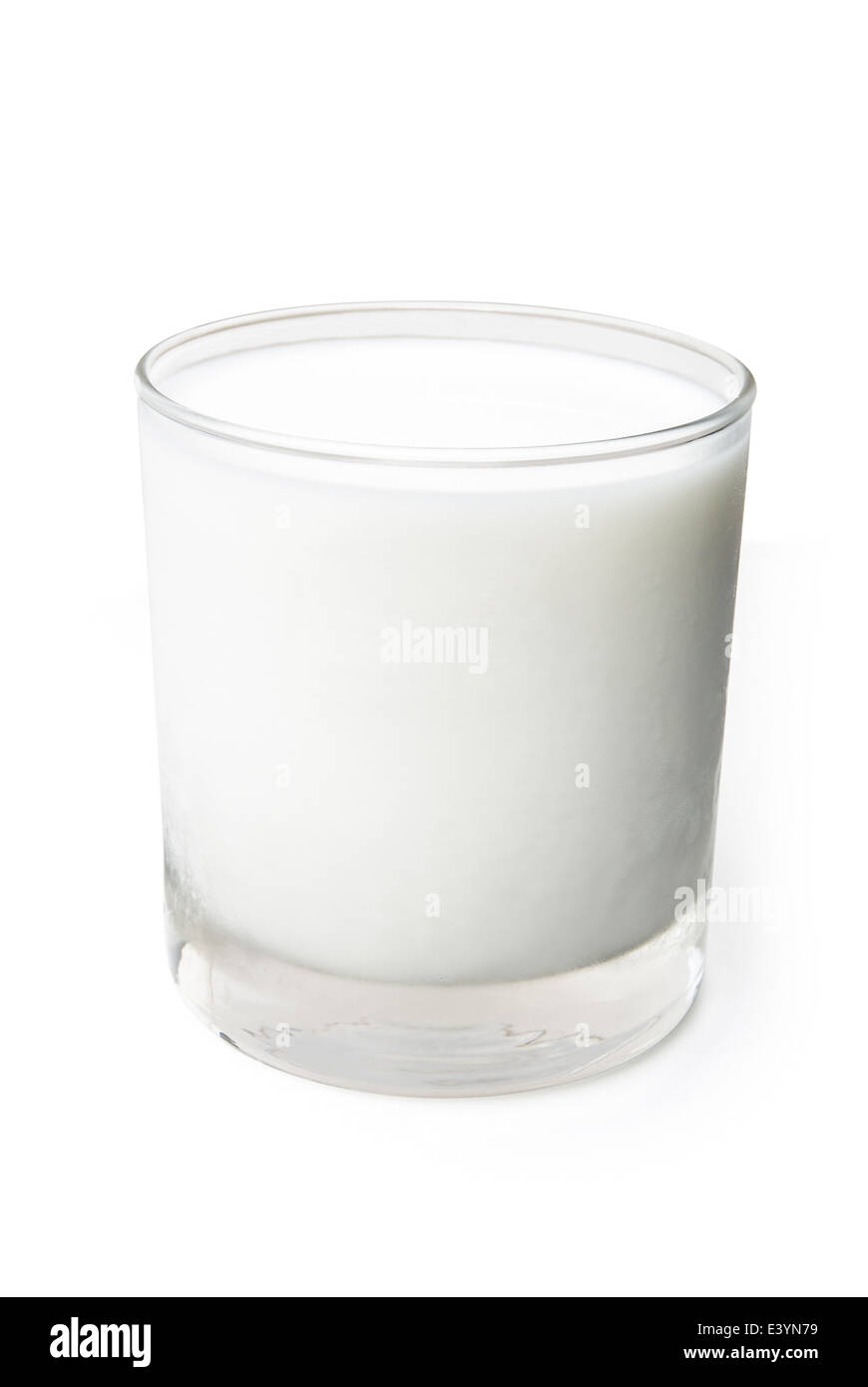 cup of milk with clipping path Stock Photo - Alamy