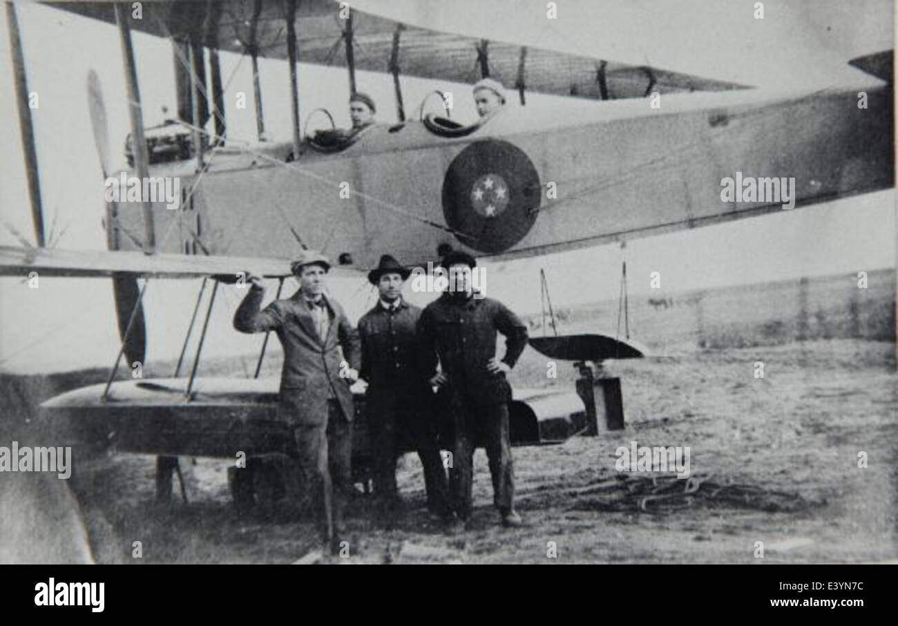 A photograph of a Standard TR aircraft, part of the San Diego Air and ...
