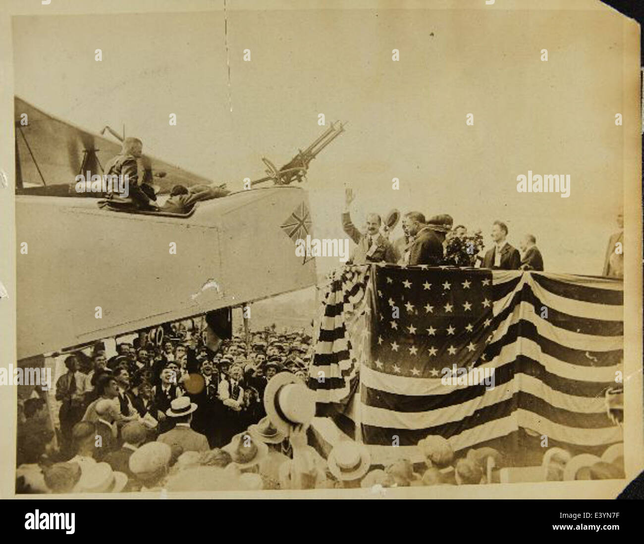 A photograph of Standard Aviation aircraft at Langley Field, showcasing ...