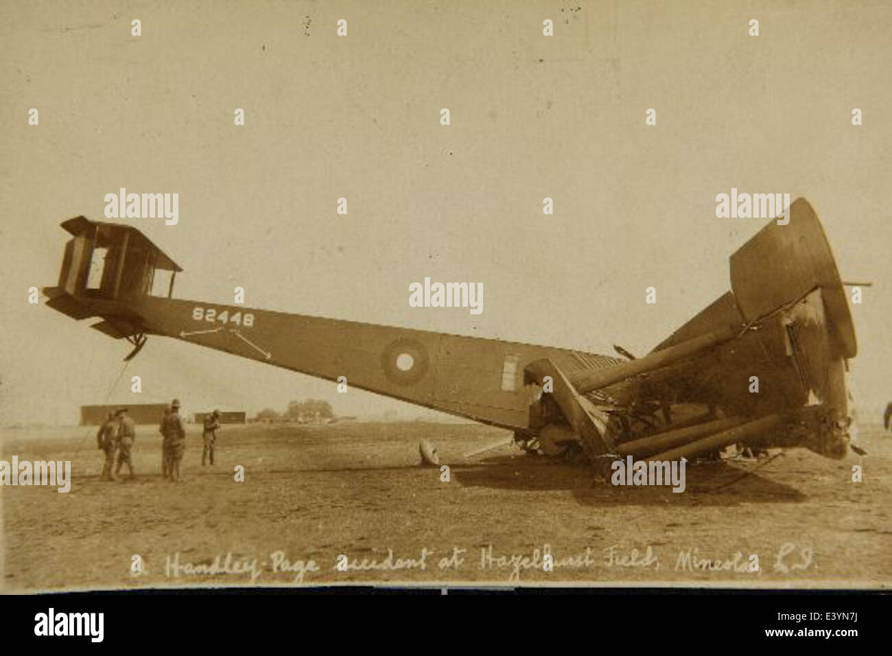 This image features the Standard Aviation aircraft at Langley ...