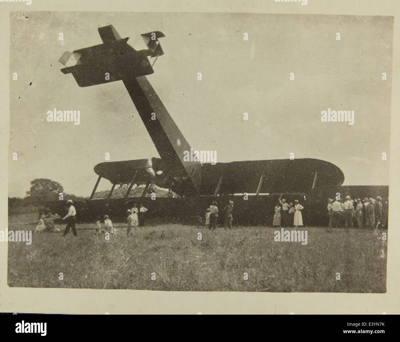 A photograph of a Standard Aviation aircraft, displayed at the San ...