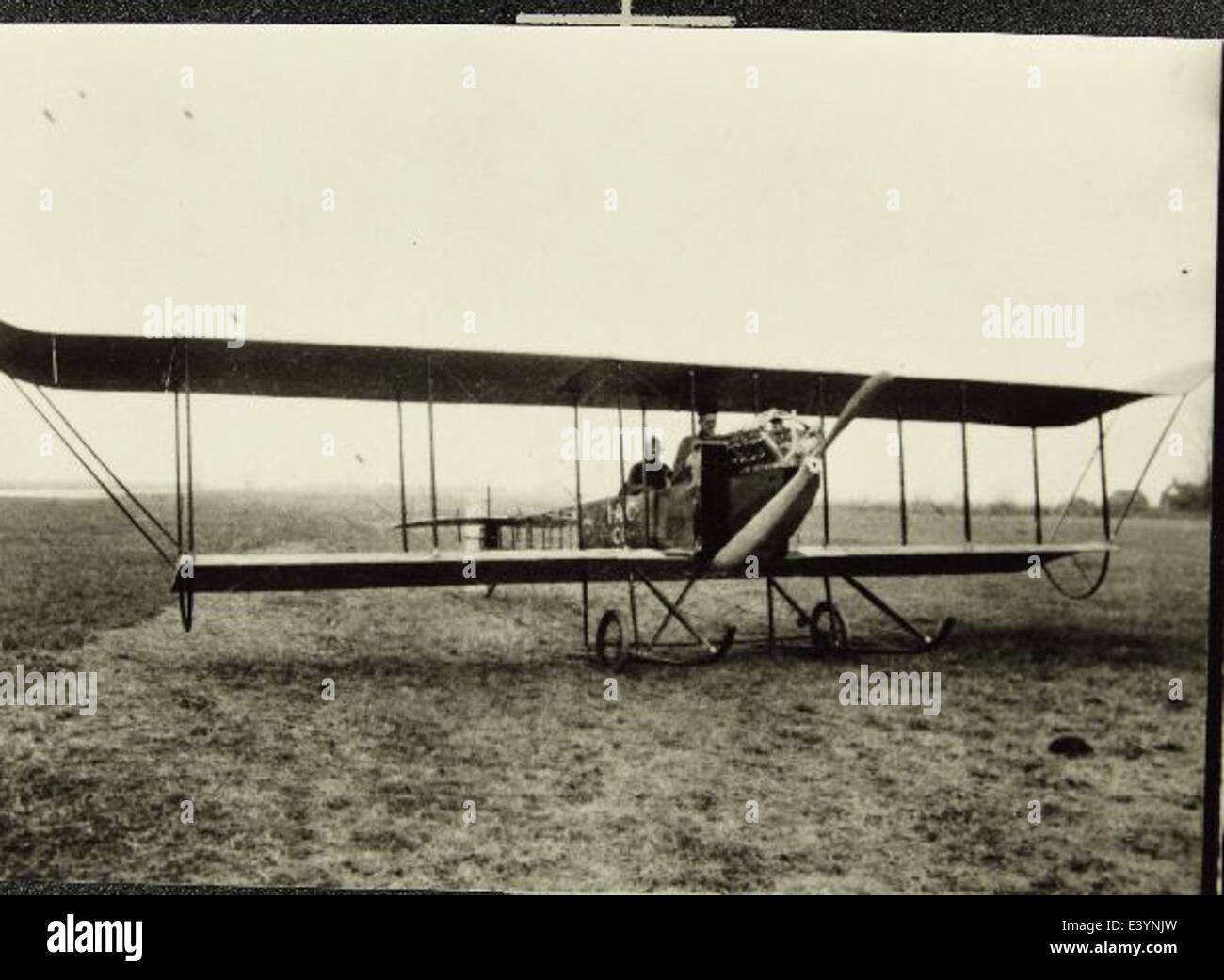 A photograph showcasing Somerville Aviation's biplane and monoplane ...