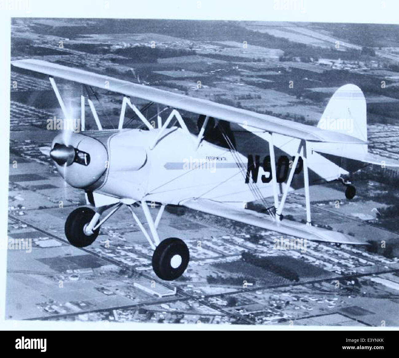 A photograph of the Smith DSA-1, an experimental aircraft ...