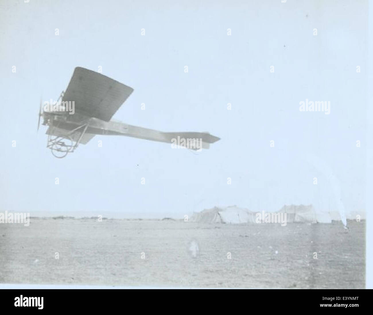 Photograph of the Sloane Aviation monoplane and biplane, illustrating ...