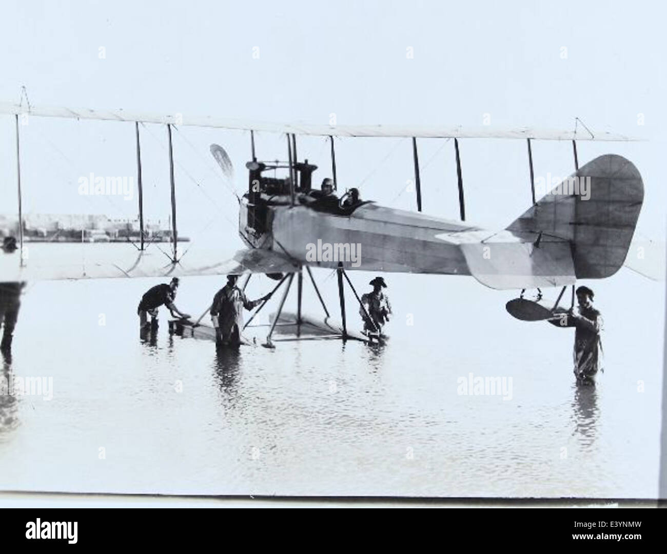 The Sloane Aviation Monoplane-Biplane hybrid aircraft is showcased at ...