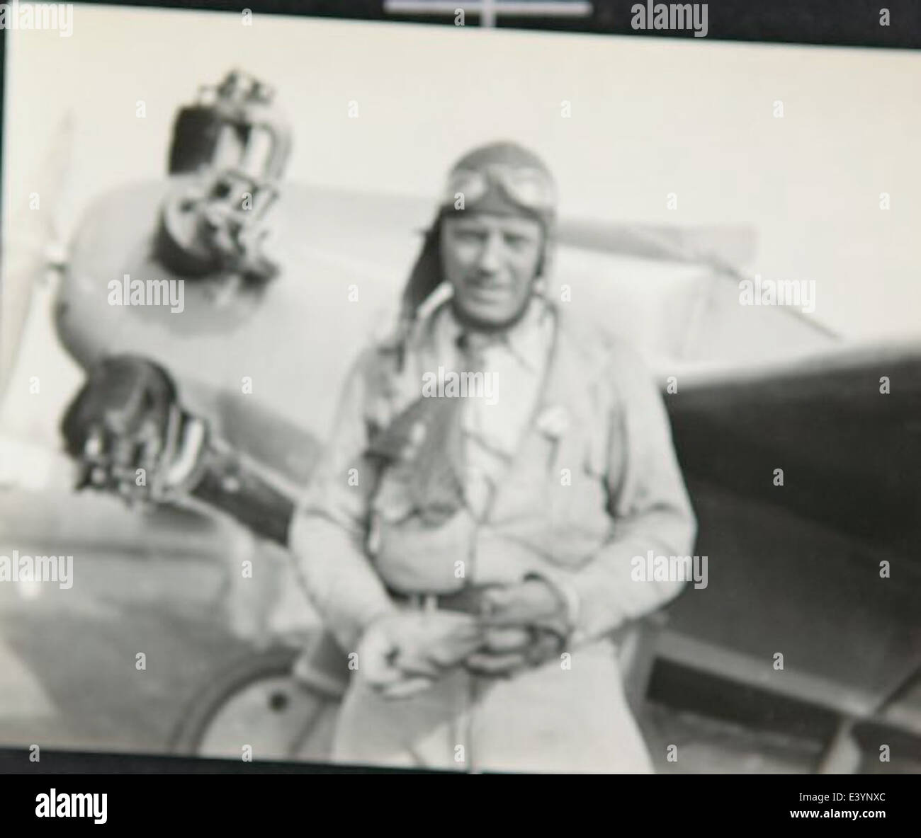 A photograph of the Simplex W2S Arrow, a biplane known for its red ...