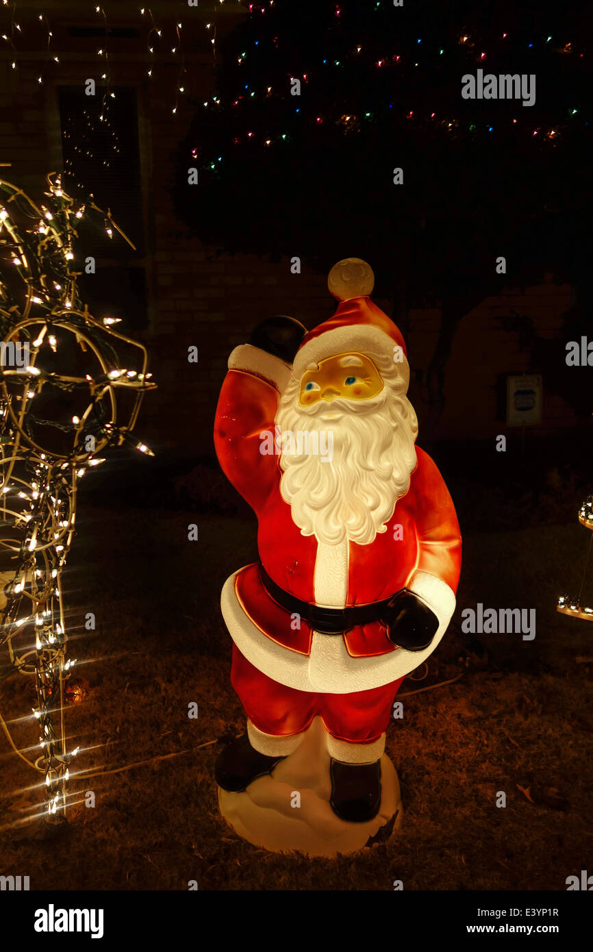 Plastic santa claus hi-res stock photography and images - Alamy
