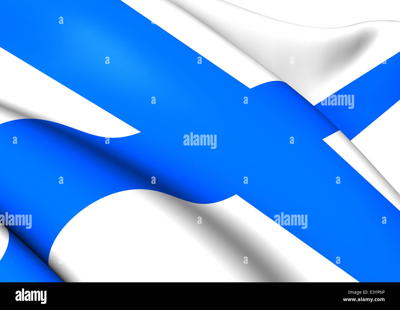 Flag of Marseille, France. Close Up Stock Photo - Alamy