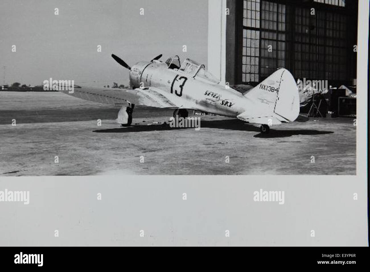 A photograph of the Seversky AP-7, a military aircraft used during ...