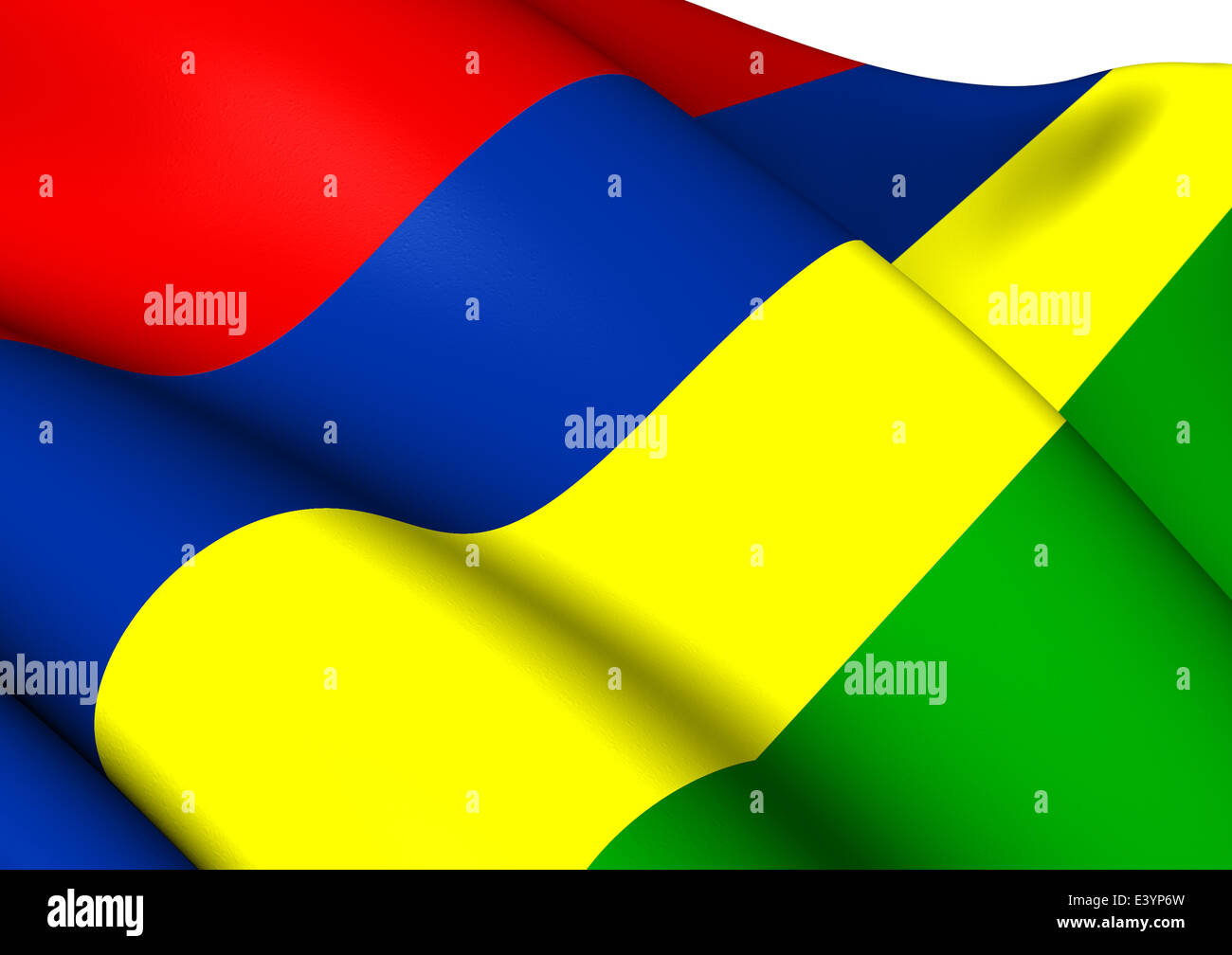 Flag of Mauritius. Close Up Stock Photo - Alamy