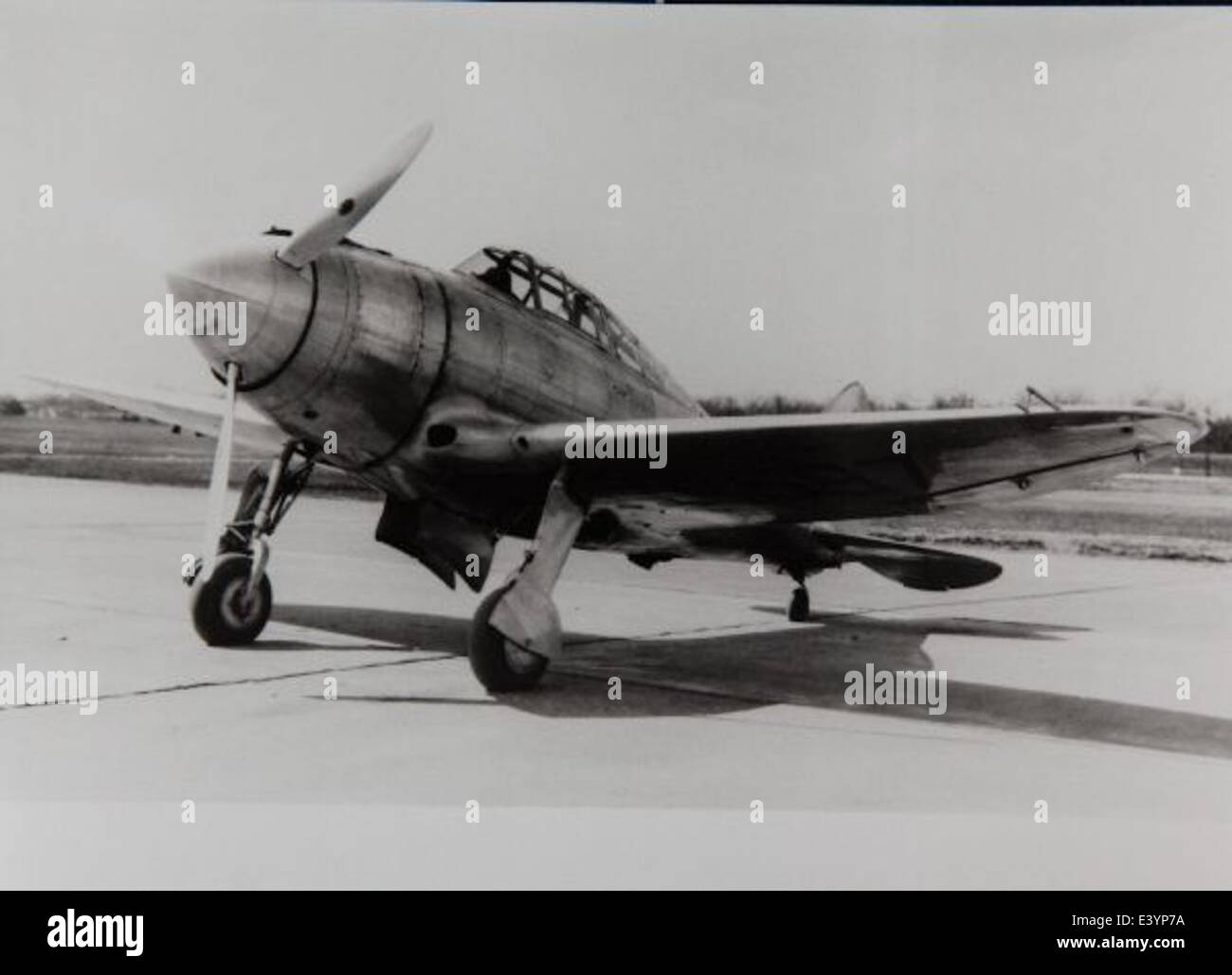 A photograph of the Seversky AP-4, a military aircraft developed in the ...