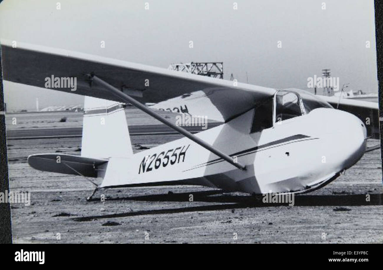 A photograph of the Schweizer SGS-2-33 glider, displayed at the San ...